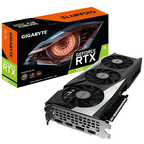 GIGABYTE GeForce RTX 3050 GAMING OC 8GB GDDR6 128-bit - GV-N3050GAMING OC-8GD