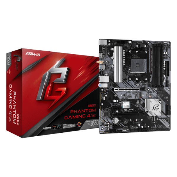 Matična ploča ASRock AM4 B550 PHANTOM GAMING 4ID EK000821806