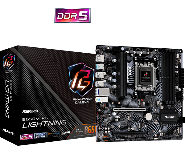 Matična ploča AM5 Asrock B650M PG LightningID EK000821784