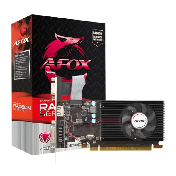 Grafička karta AFOX Radeon R5 230 2GD DDR3 LP/DVI/HDMI/VGA, AFR5230-2048D3L5ID: EK000821794