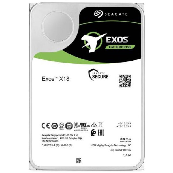 HDD Seagate 16TB Seagate Exos X18 ST16000NM004J 7200RPM 256MB Ent. BULKID EK000821814