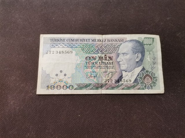 TURKEY 10.000 LIRA
