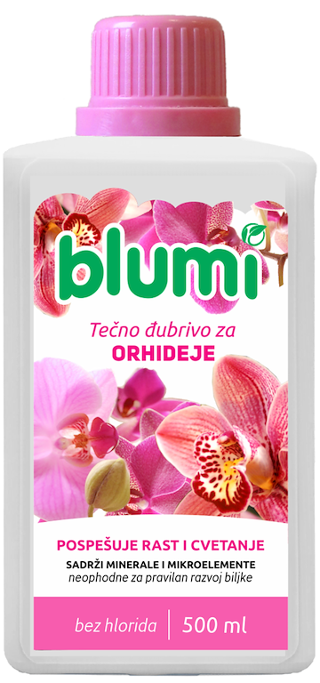 BLUMI TEČNO DJUBRIVO ZA ORHIDEJE 0.5 L