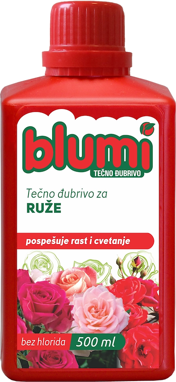 BLUMI TEČNO DJUBRIVO ZA RUŽE 0.5 L