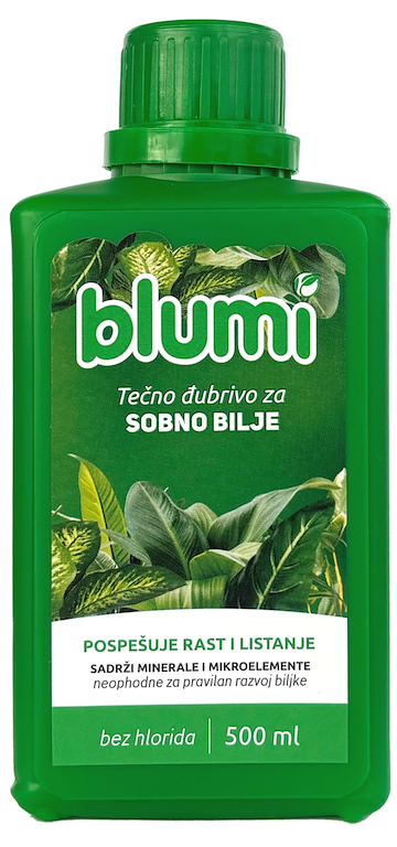 BLUMI TEČNO DJUBRIVO ZA SOBNO BILJE 0.5 L