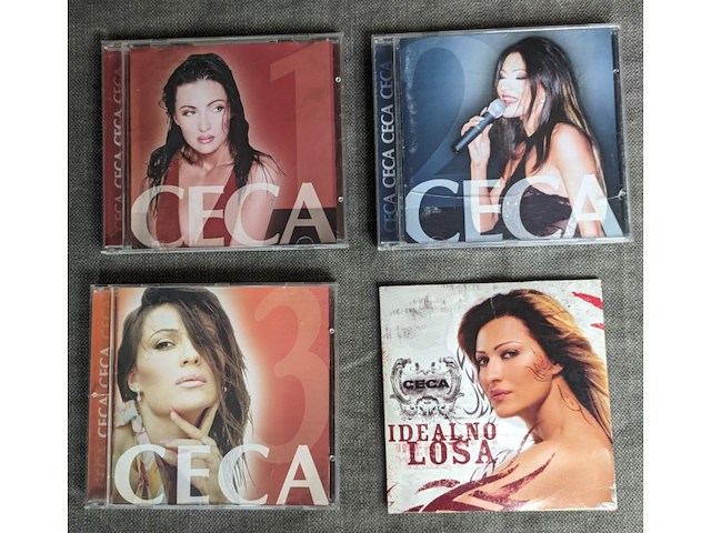 Ceca - Hitovi 1, 2, 3, Idealno loša (4 CD)