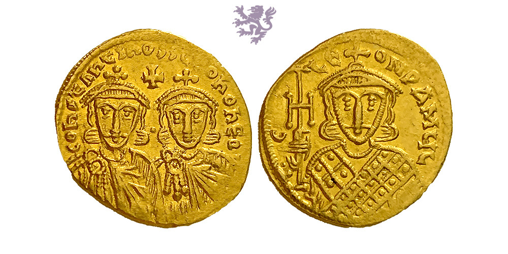 AV Solidus, Constantine V Copronymus, 751-757 A.D.