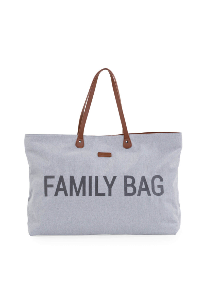 Child home Family Bag, Torba canvas, grey
