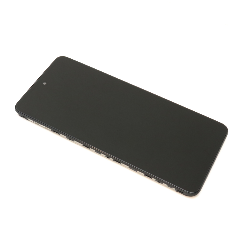 LCD za Motorola Moto E14 + touchscreen + frame black ORG