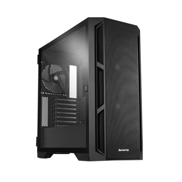 Kuciste Chieftec APEX AIR CRNO, EATX Gaming Case, Mesh, fans, GA-01B-M-OP