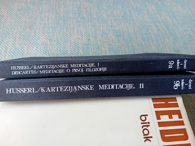 Edmund Husserl Kartezijanske meditacije 1 i 2
