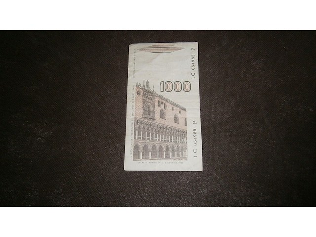 ITALY 1000 LIRE