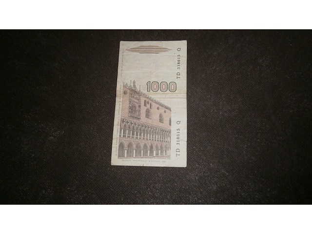 ITALY 1000 LIRE