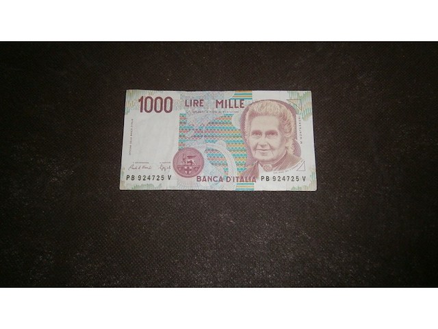 ITALY 1000 LIRE ( 11 )