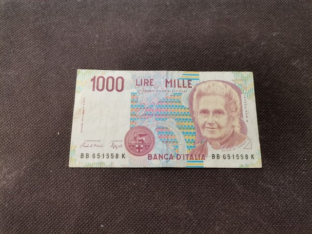 ITALY 1000 LIRE ( 7 )