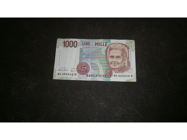 ITALY 1000 LIRE ( 6 )