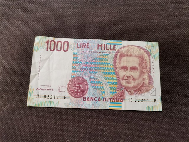 ITALY 1000 LIRE ( 1 )
