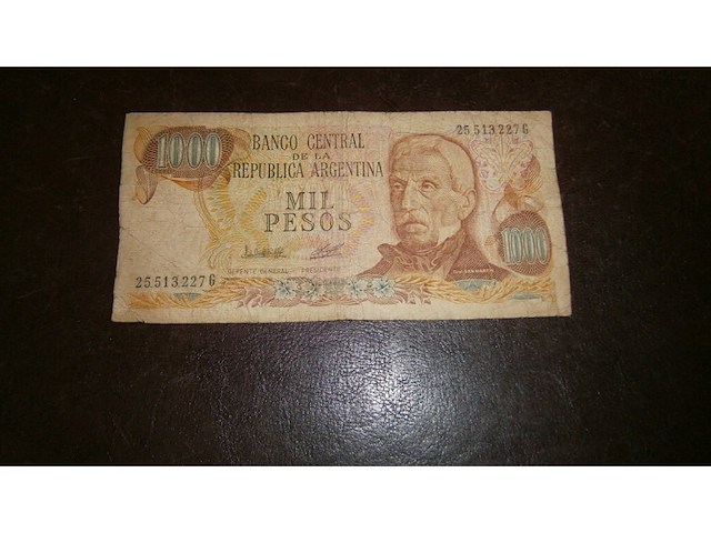 ARGENTINA 1000 PESOS ( 7)