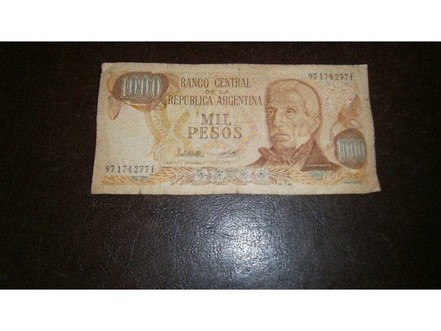 ARGENTINA 1000 PESOS ( 6 )