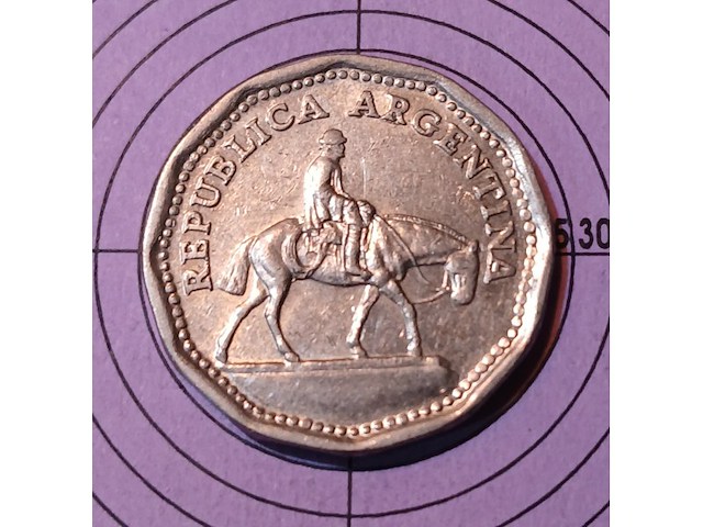 Argentina 10 pesos 1965g km60