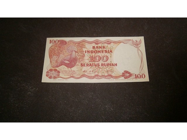 INDONESIA 100 RUPIAH 1984 XF