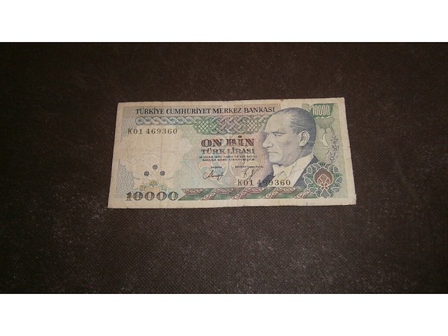 TURKEY 10.000 LIRA
