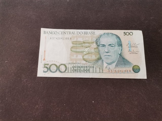 BRAZIL 500 CRUZADOS
