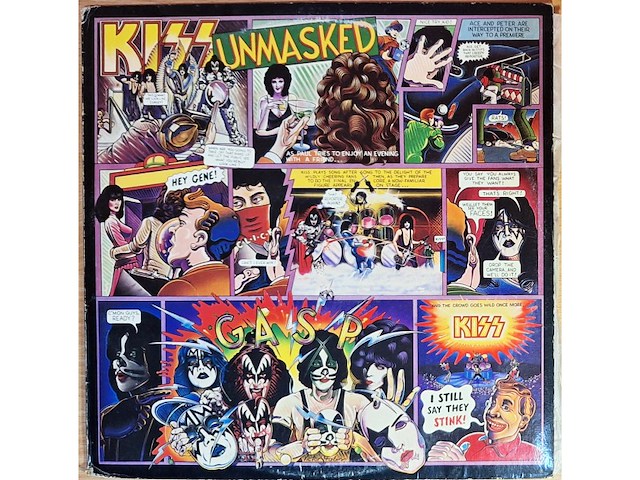 LP*: KISS - Unmasked (1980) Australia, VG+, veoma dobra