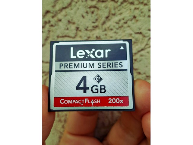 Lexar Compact Flash 4GB Kartica