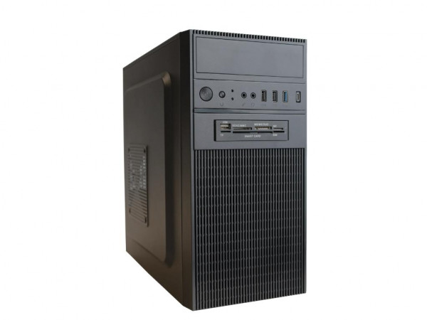 Kucište ZEUS V17- USBC Midi TowerATXMicro-ATX600 Wcrna' ( 'V17-500W' )