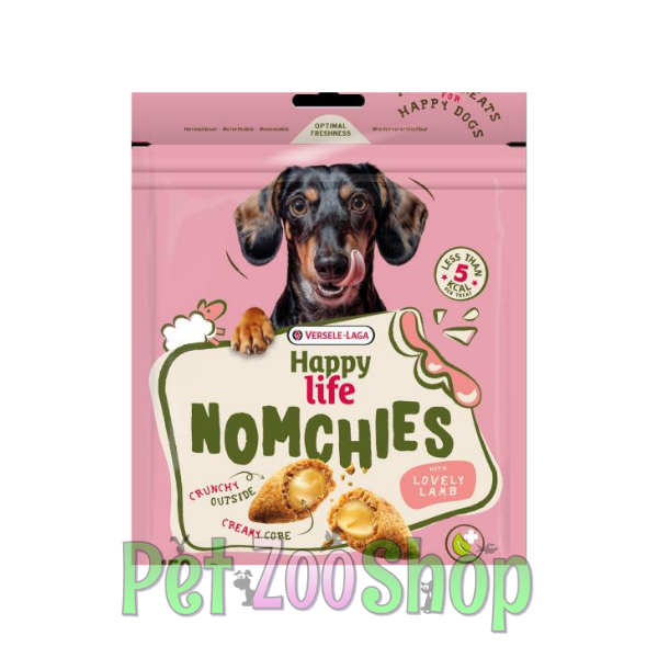 Happy Life Nomchies Lamb 150g – Hrskava poslastica sa krem punjenjem