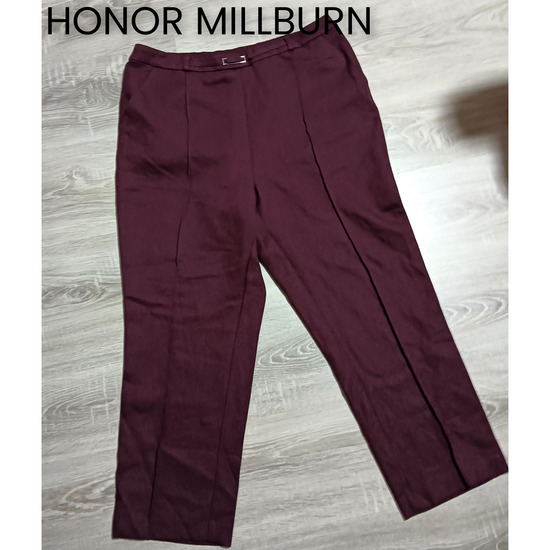 HONOR MILLBURN burgundi pantalone vel 44