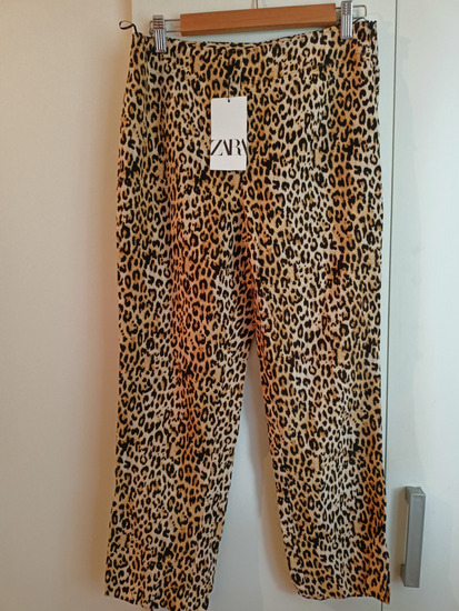 Zara, print, pantalone