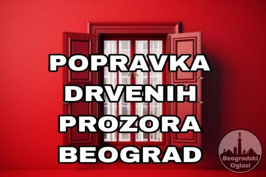 Popravka drvenih prozora i vrata