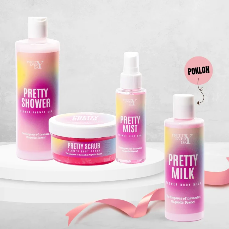 PRETTY ME TIME – FLOWER POKLON SET