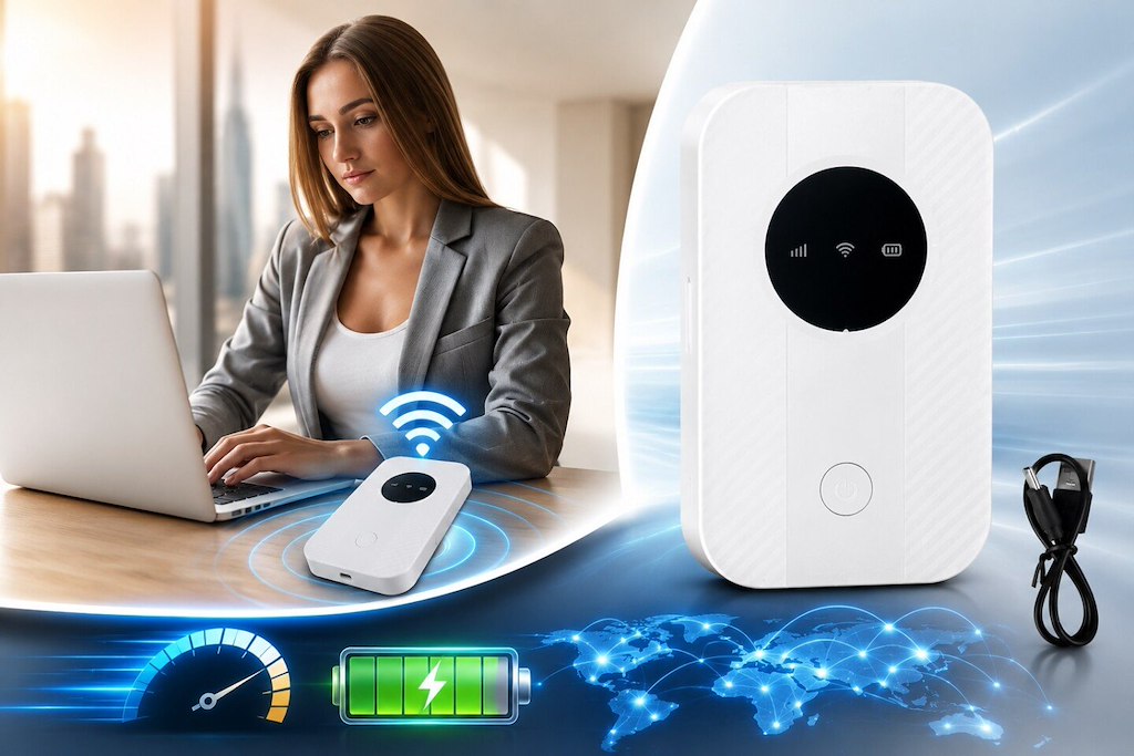 AirBound neograničeni Wi-Fi uređaj svuda, 150mb/s, 2100mAh    Prenosivo