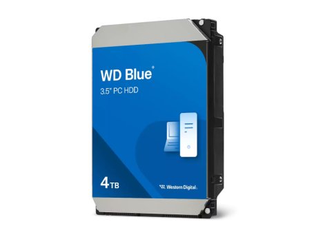 WESTERN DIGITAL 4TB Blue 3.5 SATA III 128MB WD40EZZX