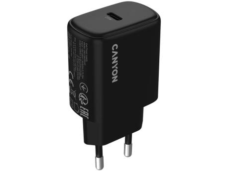 CANYON OnCharge 250 kućni punjač 25W Crni (CNE-CHA250-31)
