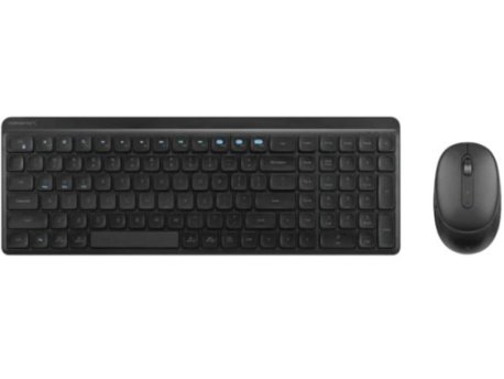 VOLKANO Scorch Tastatura + miš Wireless VKX-209-GT, US crna