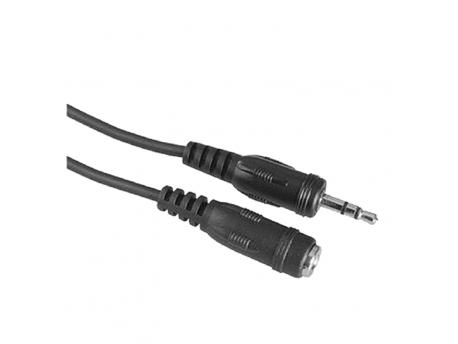 HAMA AUX audio produžni kabl 3.5mm na 3.5mm m/ž 2.5m (Crni)