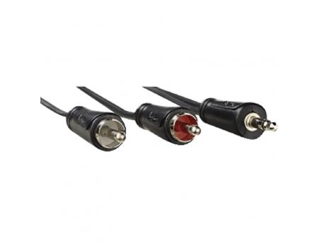 HAMA Audio kabl 2xRCA - 3.5mm 3m