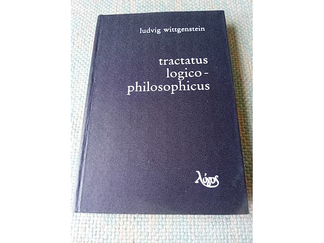 Ludvig Wittgenstein Tractatus logico-philosophicus