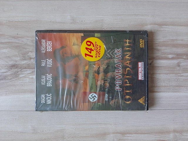 Povratak otpisanih DVD Original (U CELOFANU)