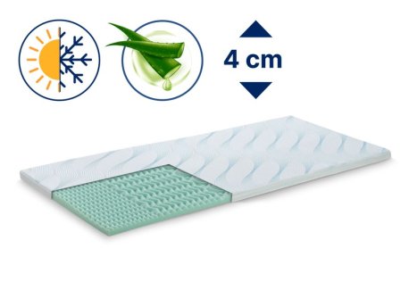 DORMEO Aloe Vera Vitalis 2u1 topper 4cm 90x190