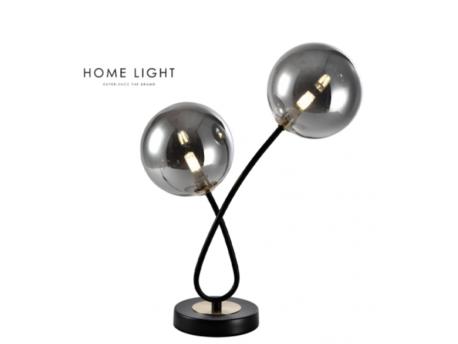HOME LIGHT TALIA 47 STONA LAMPA 2*G9 CRNA/BAKAR