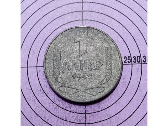 Srbija 1 dinar 1942g km31