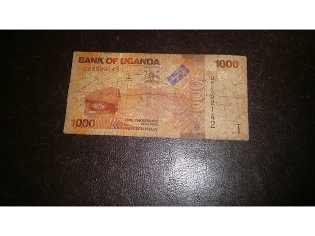 UGANDA 1000 SHILINGI 2017