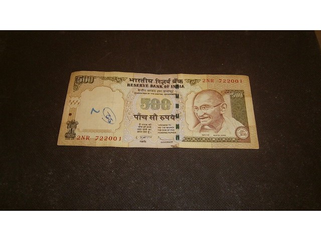INDIA 500 RUPEES
