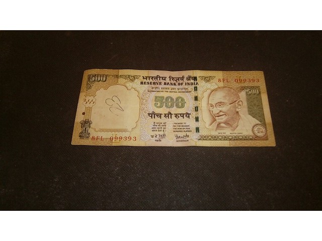 INDIA 500 RUPEES