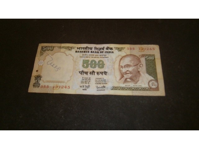 INDIA 500 RUPEES